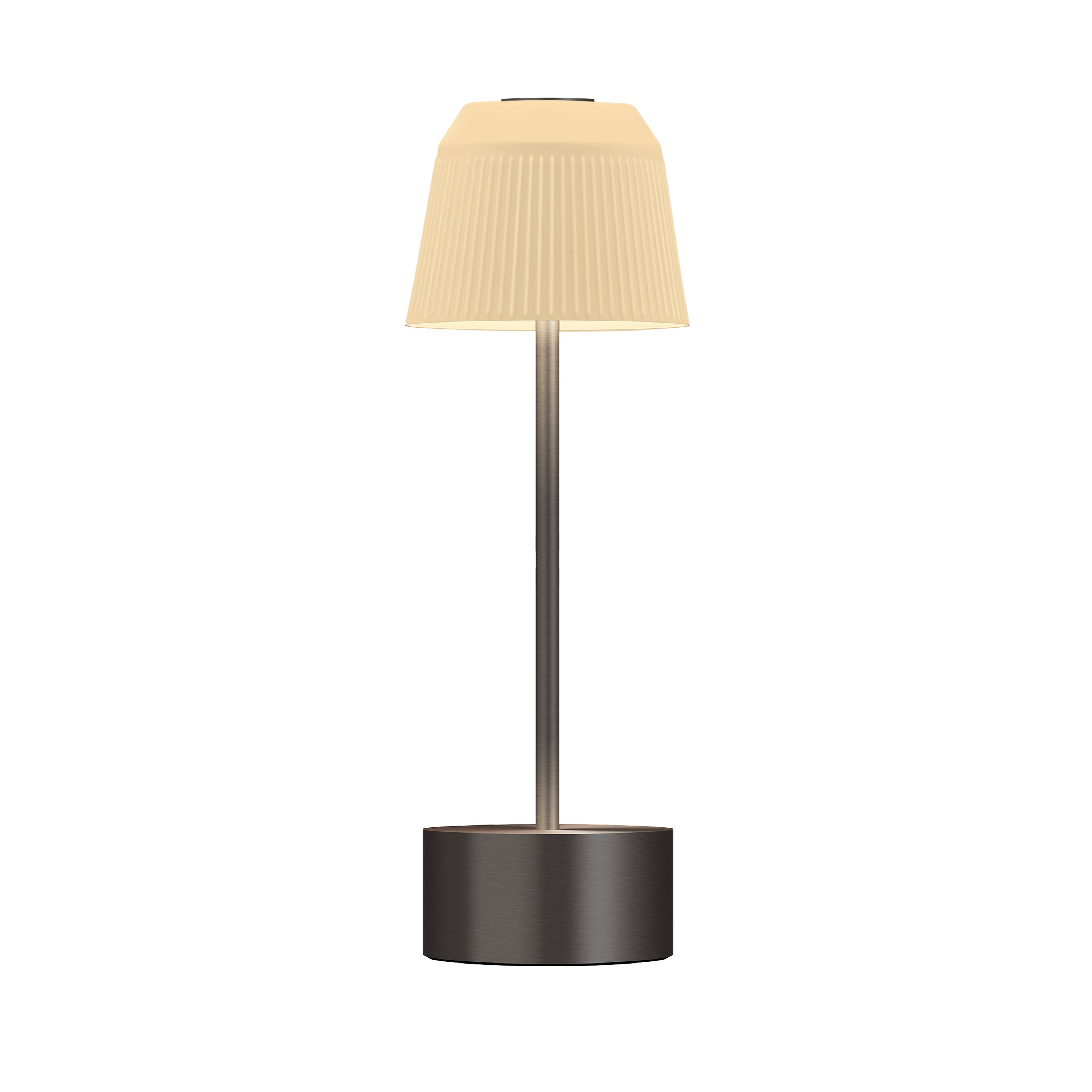 BOLERO Blanc Satiné - Lampe sur pied noir mat – J.L Coquet & Jaune de ...